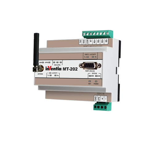 MT-202 – bezprzewodowy moduł komunikacyjny GPRS-Modbus z lokalną ...